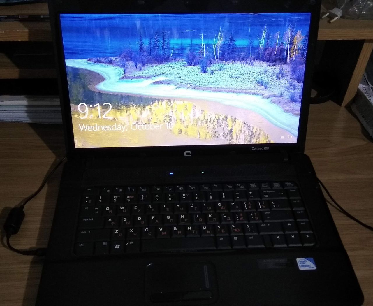 Ноутбук HP Compaq 610 SDD меняю