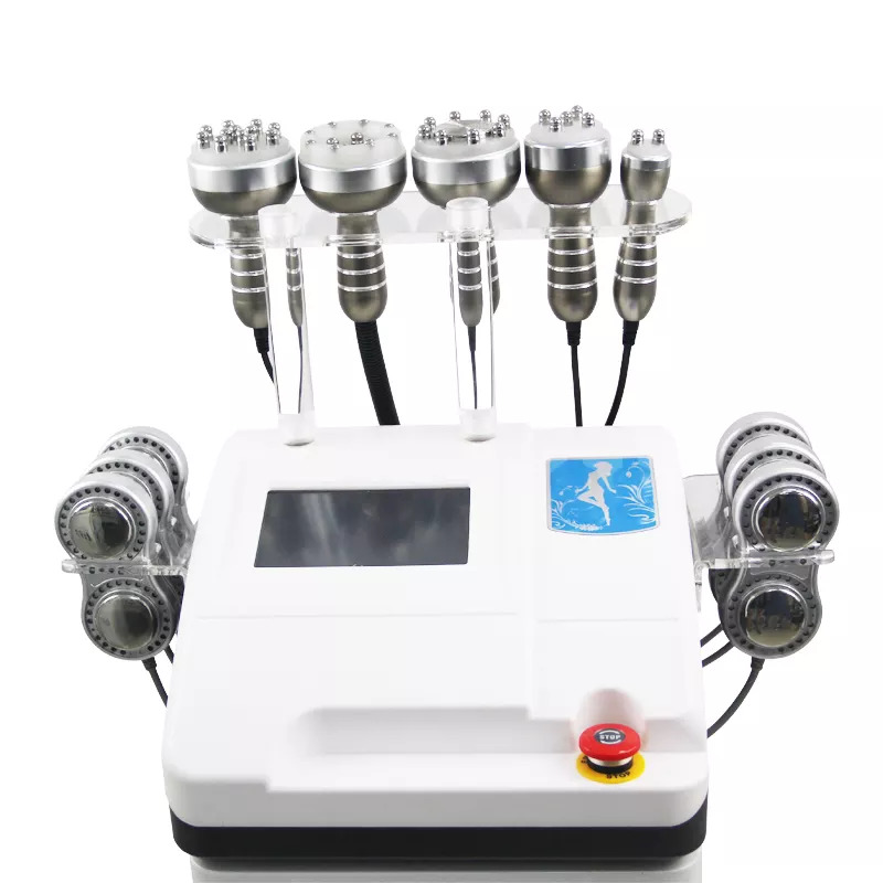 Aparat cosmetic profesional 6 in 1, cavitatie 40KHz, lipolaser, vacuum ...