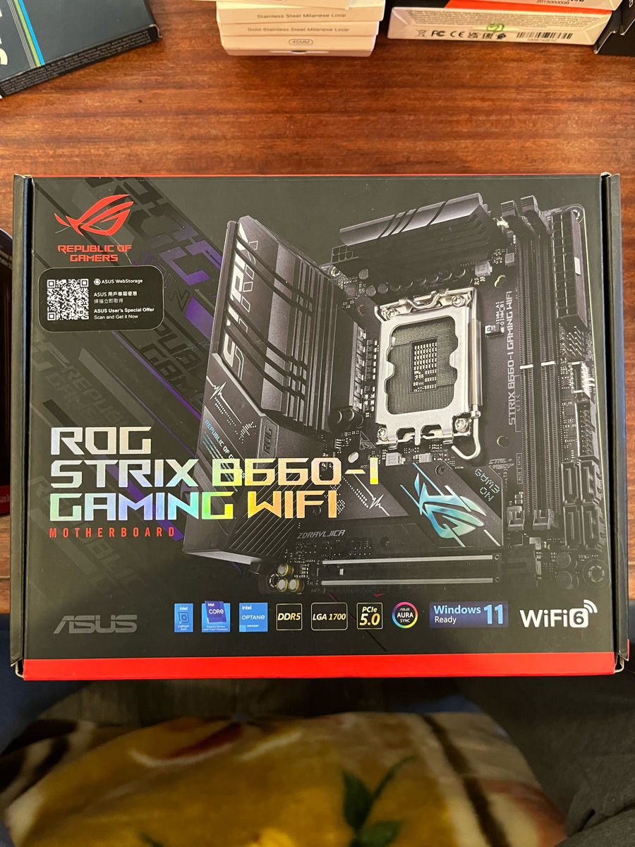 Motherboard Asus ROG STRIX B660-1 Gaming WiFi