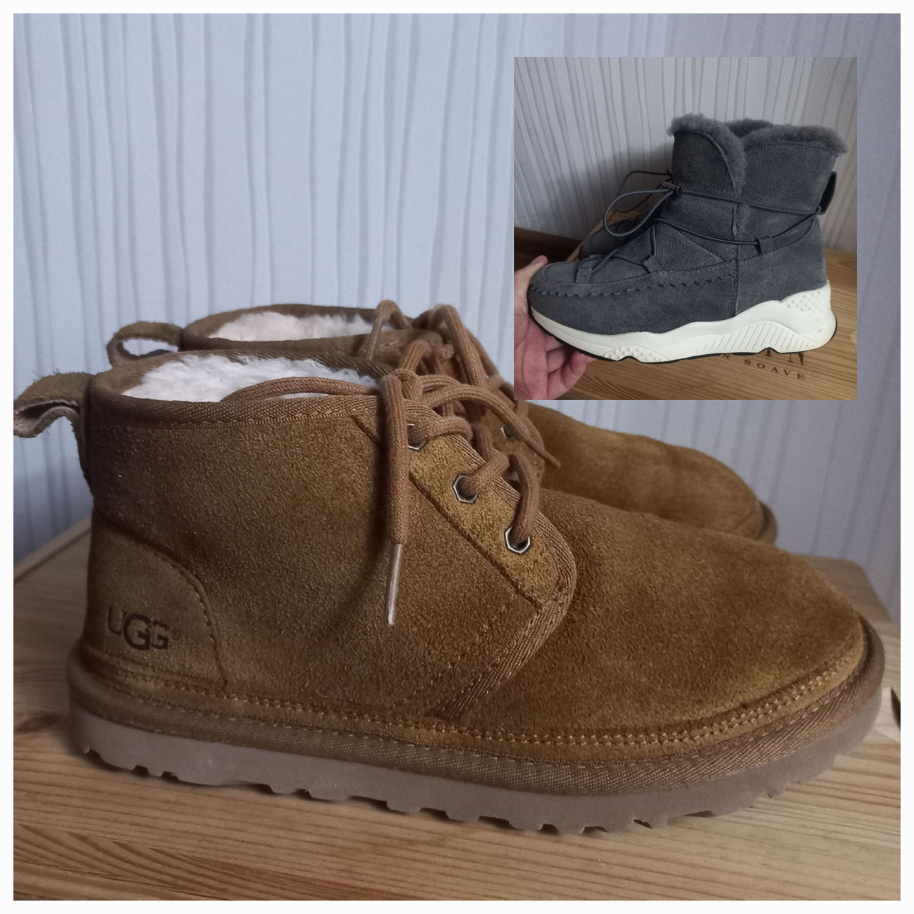 UGG-uri originale, Cizmele din piele naturală întoarsă mărimea 36-37!