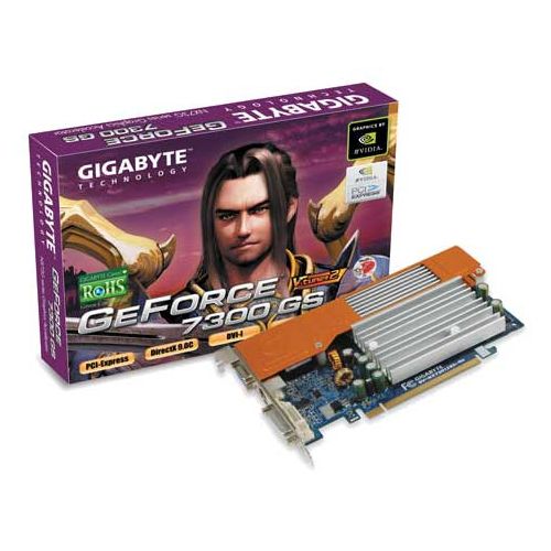 Gigabyte GeForce 7300 GS 128MB/64Bit PCI-E = 200лей