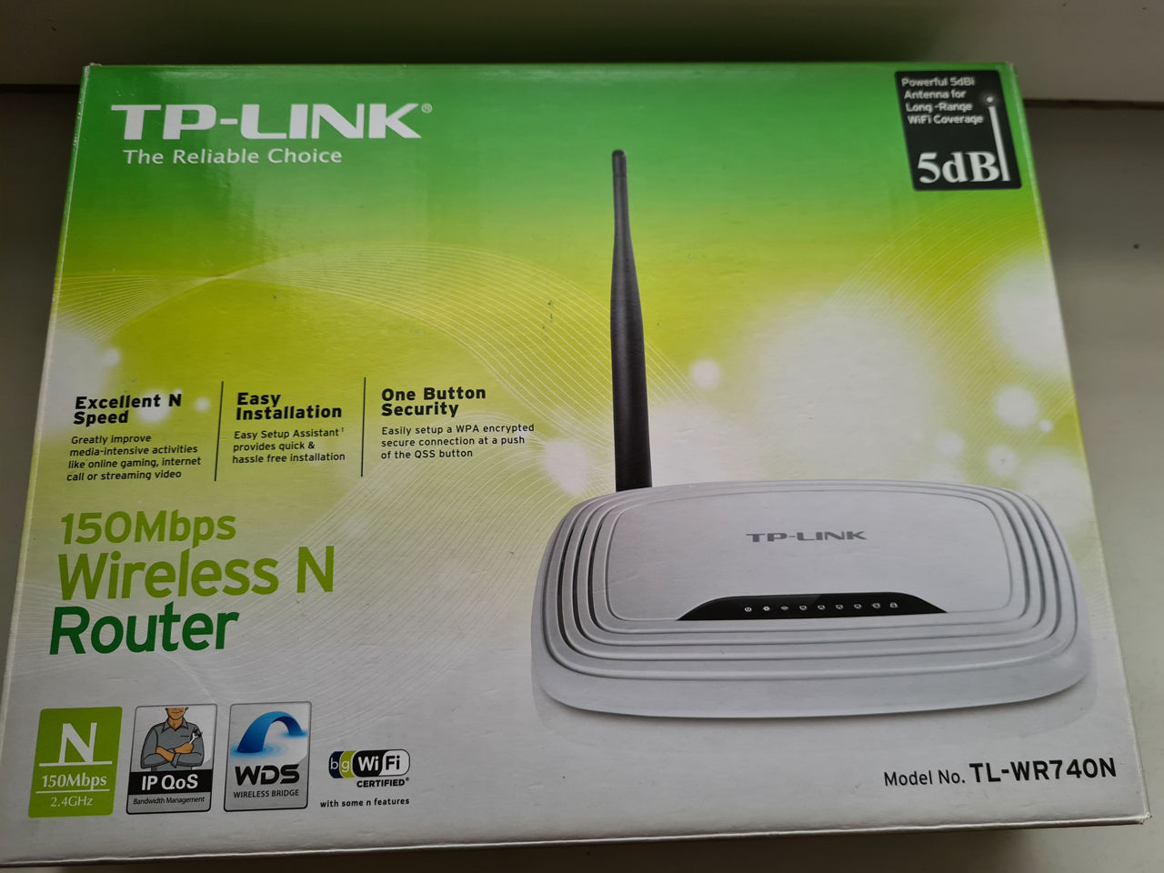 Wi-Fi роутер TP-LINK TL-WR740N