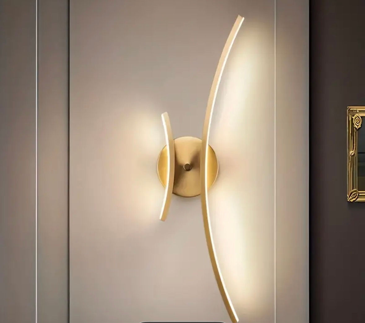 Set de aplice (lumini led ) pentru noptiere/dormitor, noi