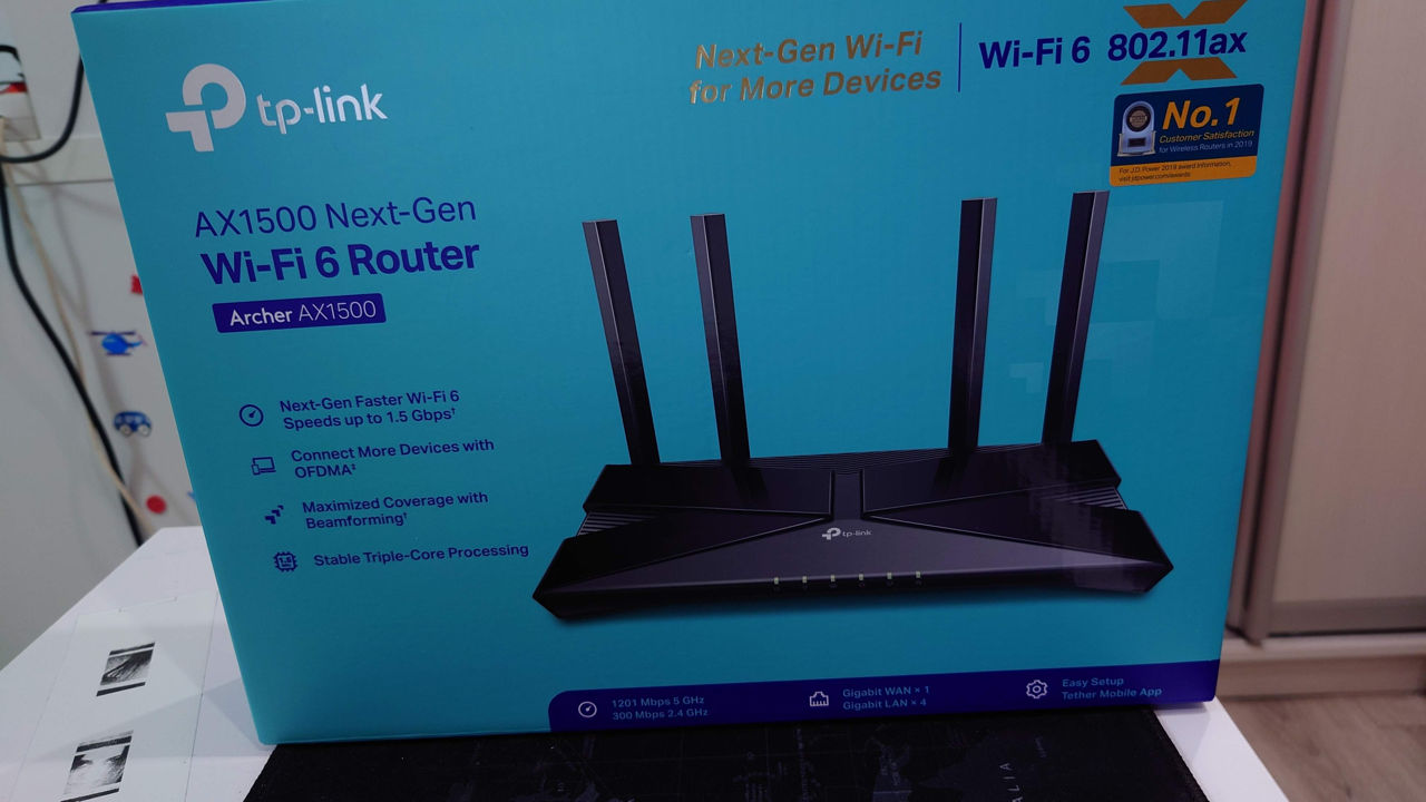 Wi-Fi 6 роутер TP-Link Archer AX1500