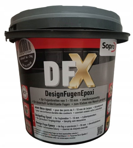 Fuga, kit epoxidica Sopro