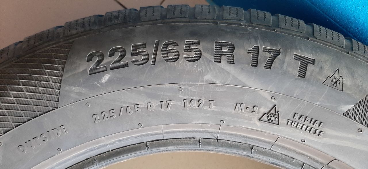 Continental 225 65 r17 doar 1 buc 350 lei roata