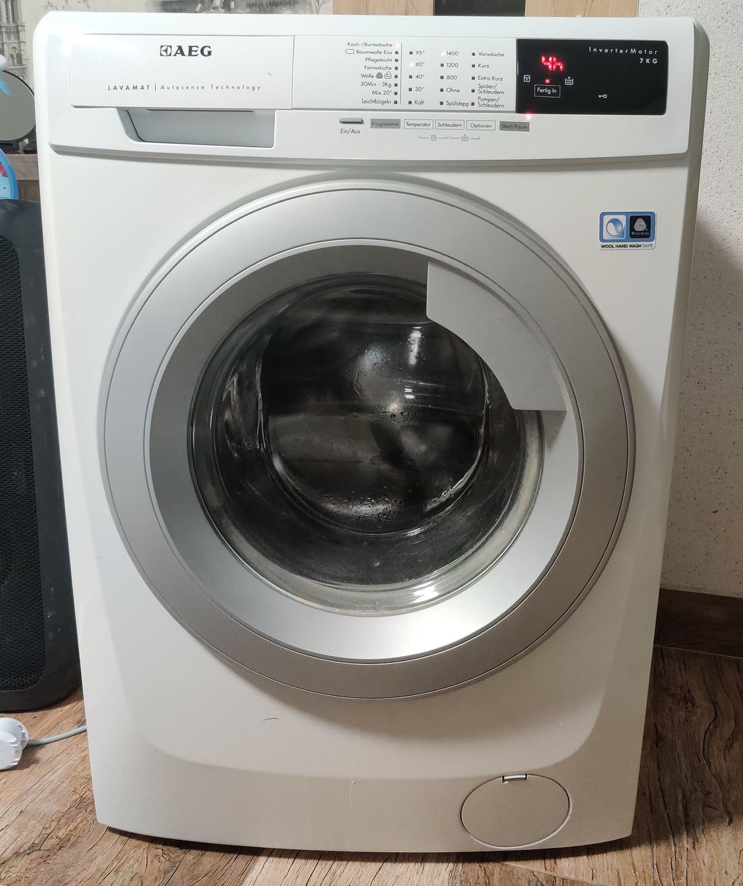 Aeg lavamat autosense tehnology