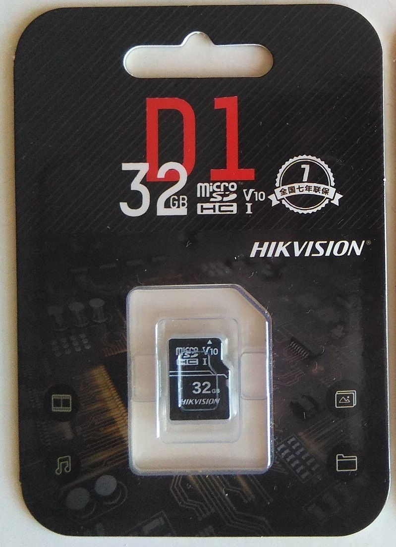 Micro SD Hikvision 32 și 64Gb