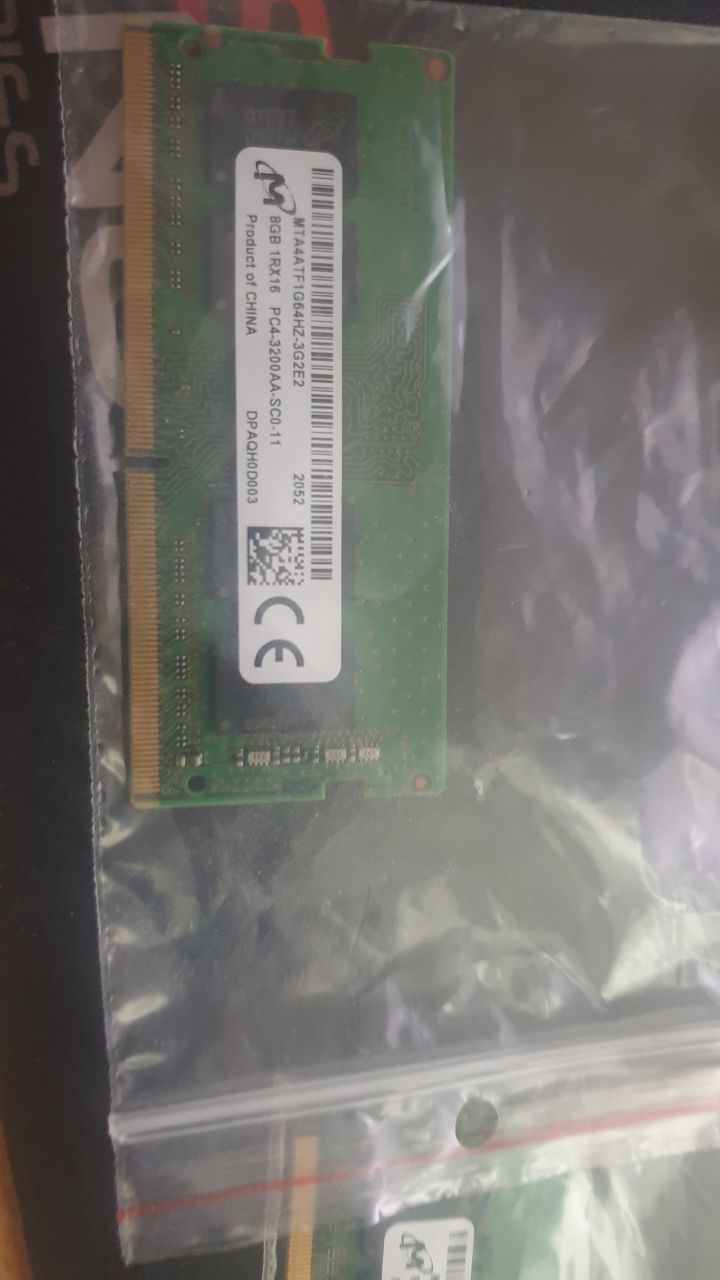 MT Micron 8GB DDR4 3200MHz Laptop RAM