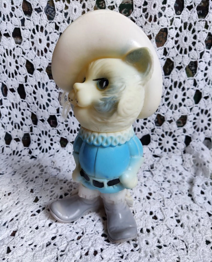Игрушка кот в сапогах СССР