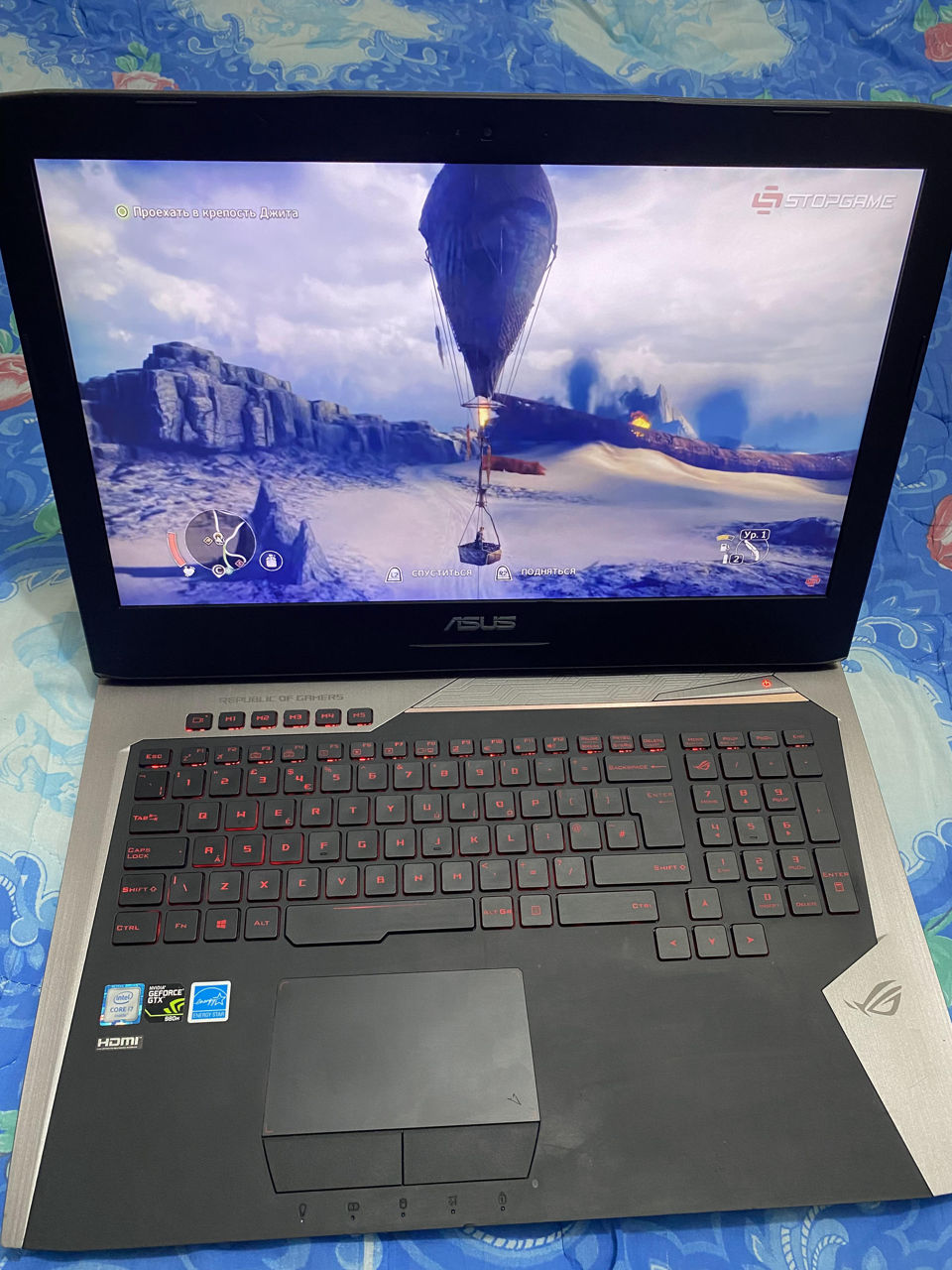 ASUS ROG G752VY Geforce GTX 980m