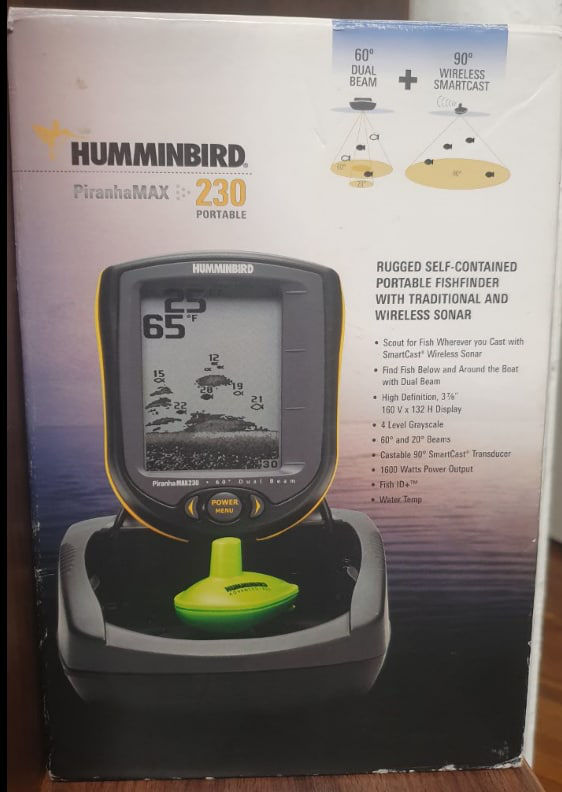 Эхолот Humminbird PiranhaMAX 230 Portable срочно продам за 160$
