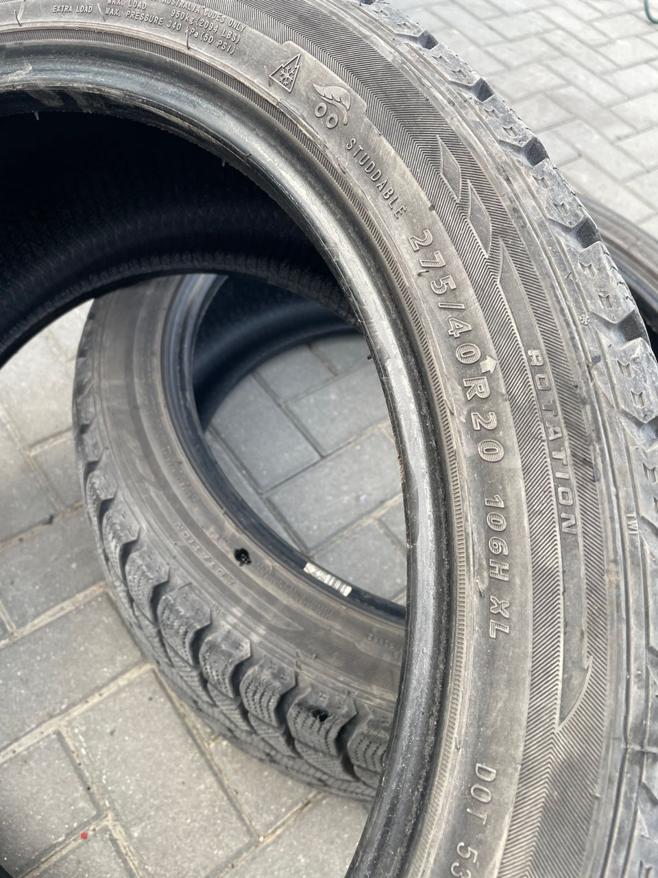 275/40 R20 iarna