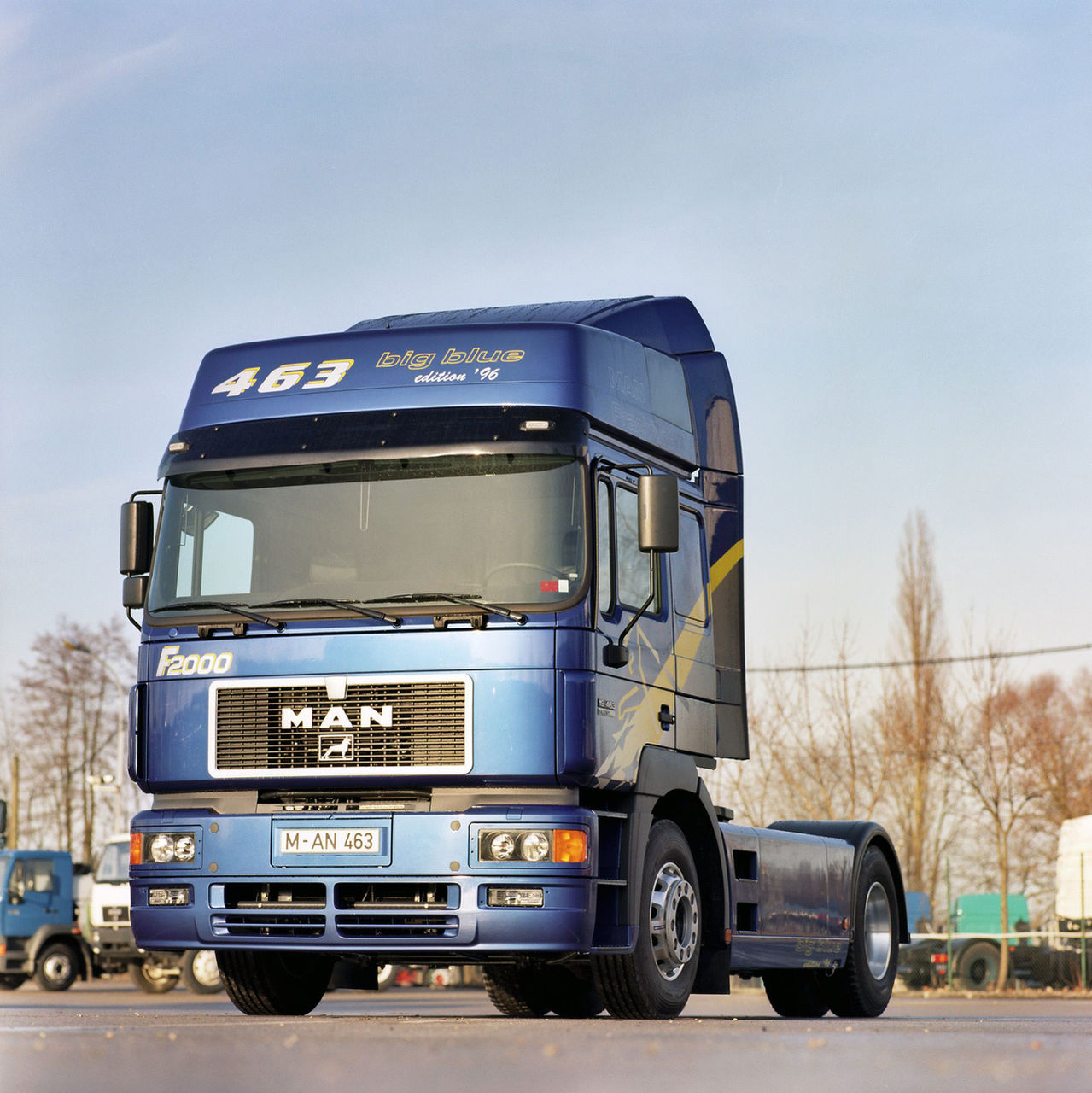 Радиатор Man F2000 / E2000 (Новый, Дания)