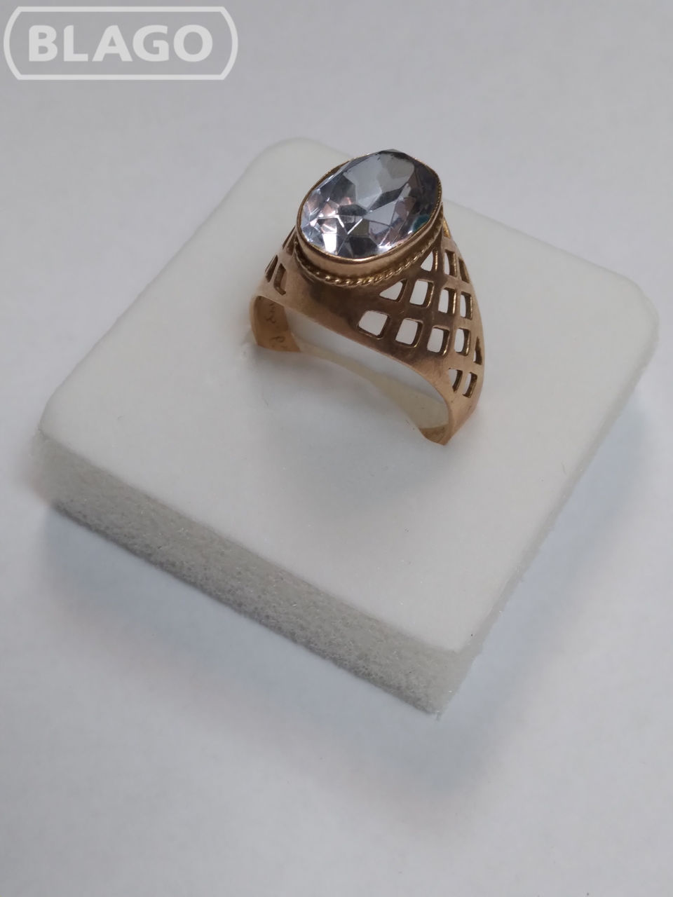 Inel ( proba 585, marimea 20, masa 6,41 ) - 4616 lei