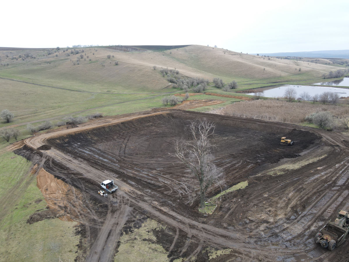 Constructie iazuri - bazine- diguri - defrisare