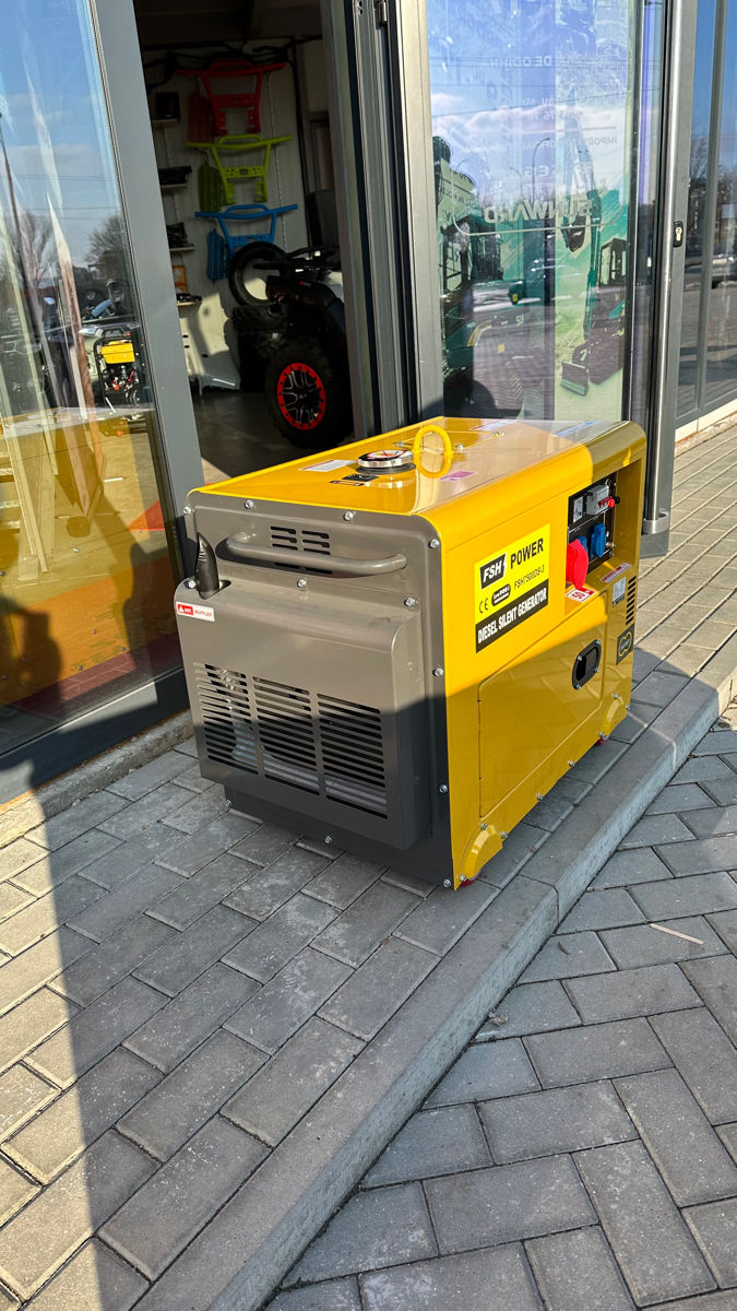 Generator pe motorina 6KW 380/220 cu AVR