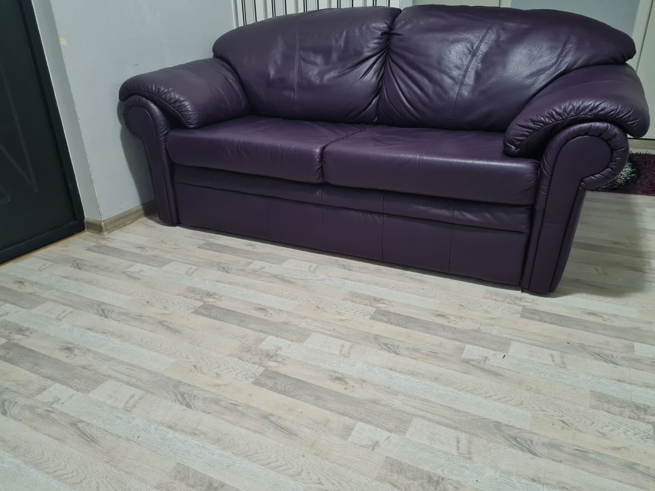 Canapea de piele naturala cu functie de dormit LongLive