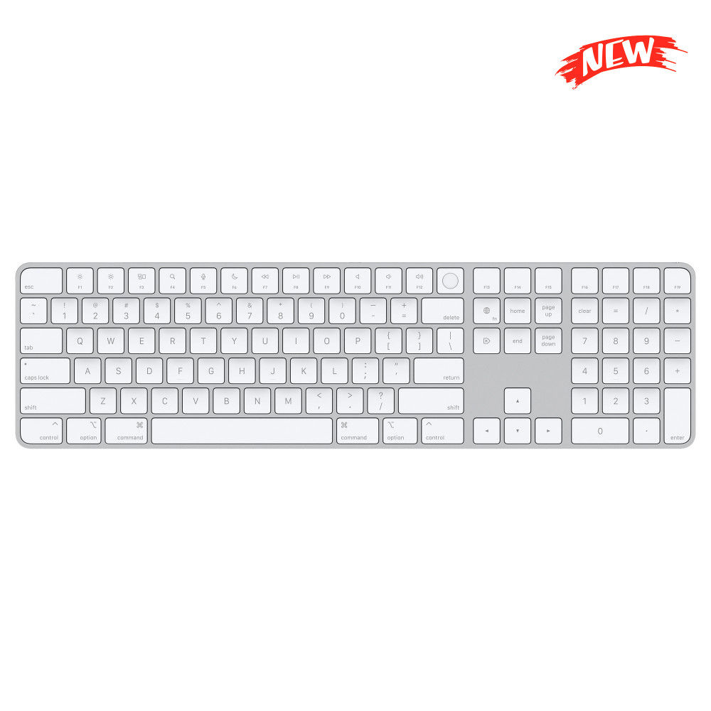 Apple Magic Keyboard with Numeric Keypad, Magic Keyboard with Touch ID ...