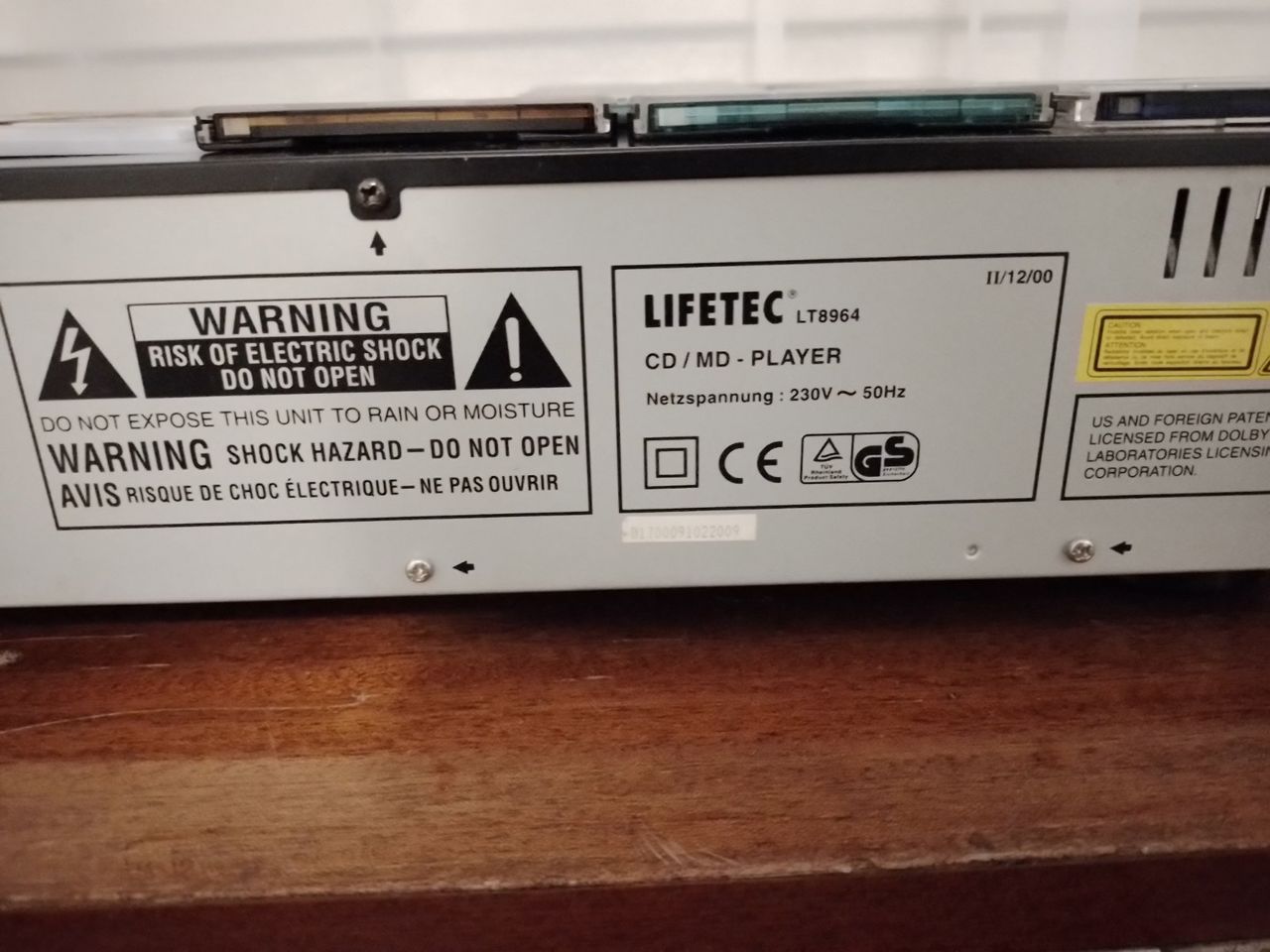 Lifetec Mini disc LT8964