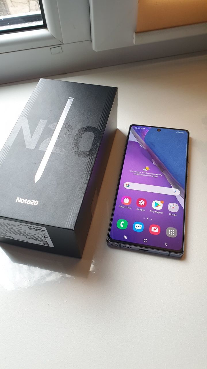 Samsung Galaxy Note 20, 256GB ( Black ) Гарантия