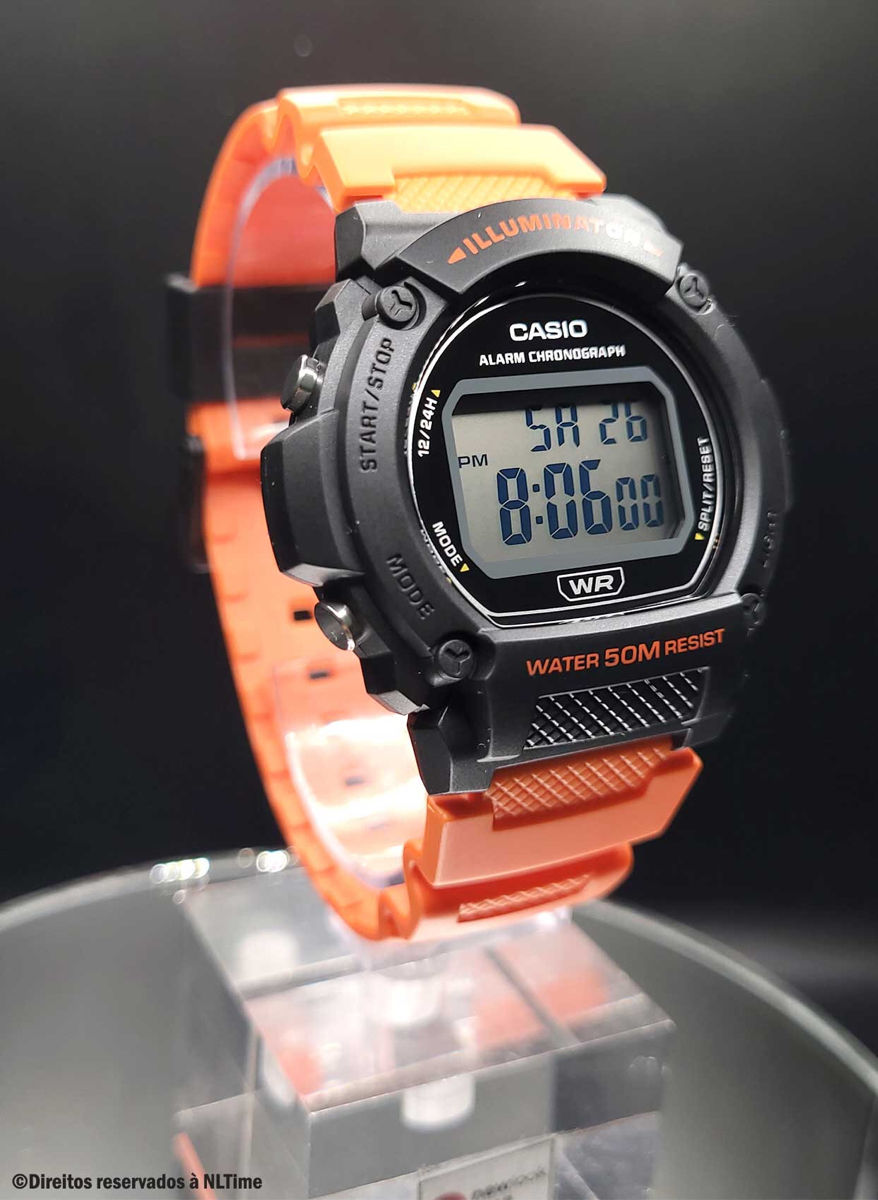 Японские наручные часы Casio Collection W-219H-4AVEF,
