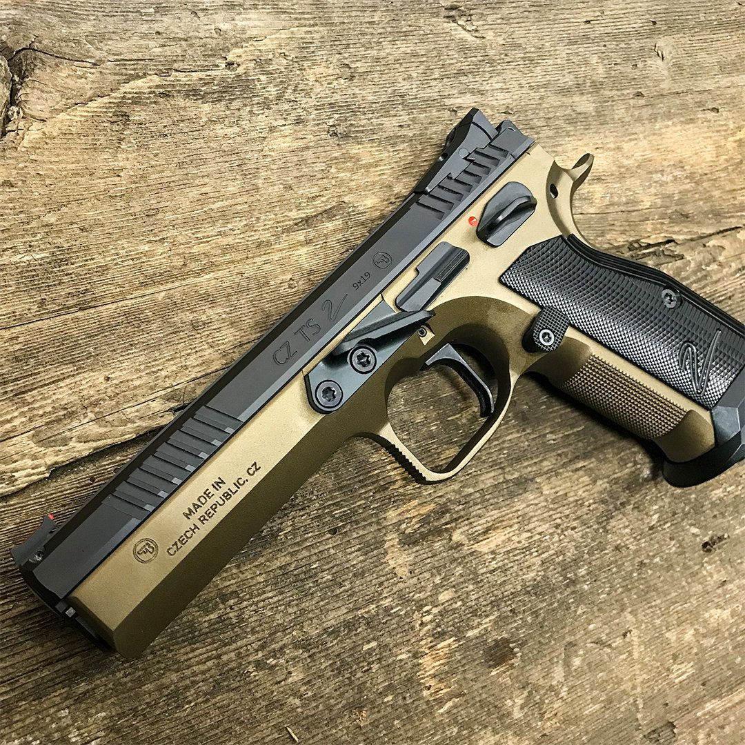 Cz TS 2 deep bronze ,cal.9x19