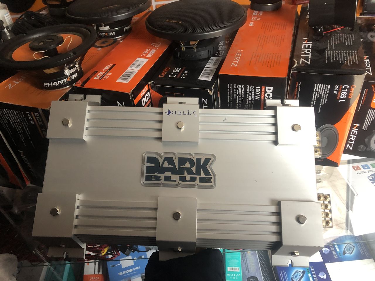 Helix dark blue 4 canale