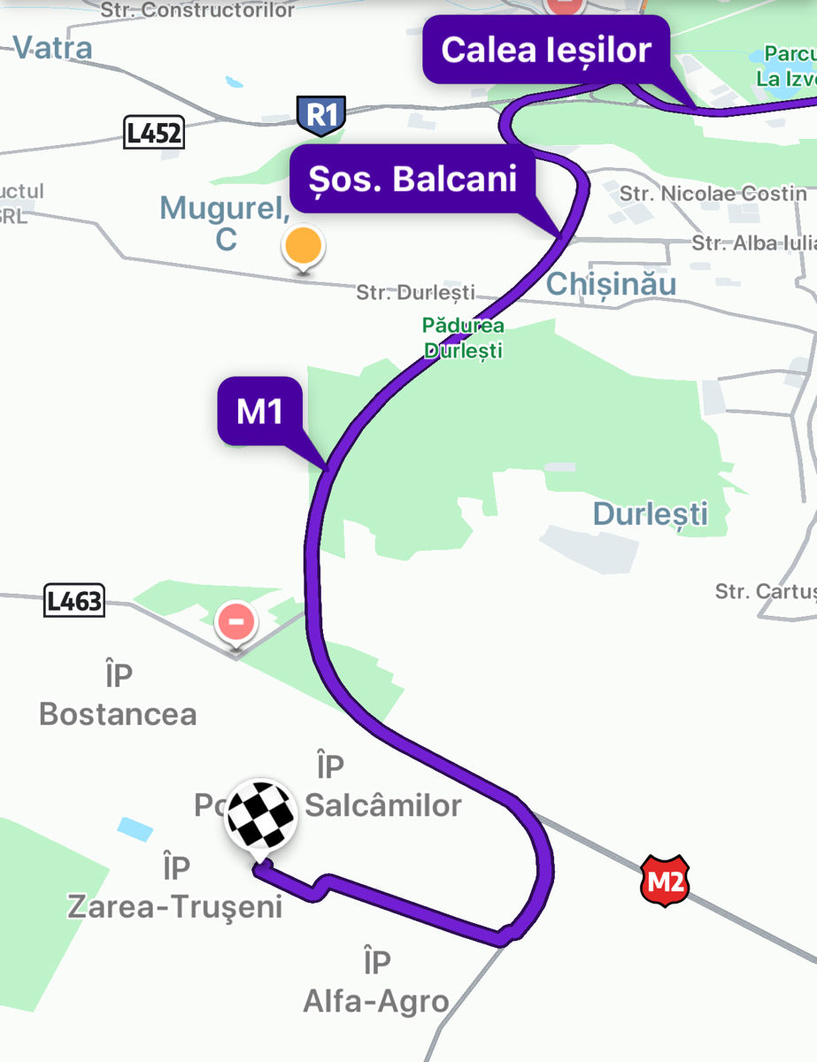 Teren grădină, Trușeni, 12 ari