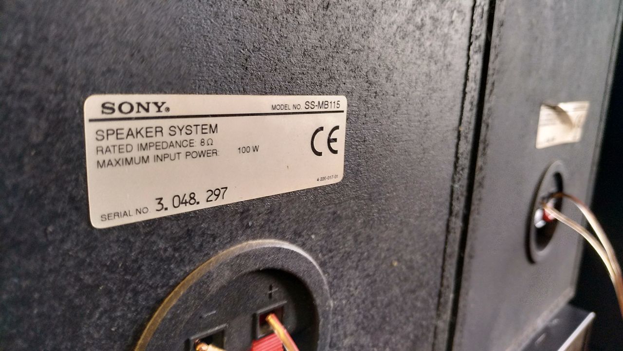 Sony TA-F410R+Sony SS-MB115