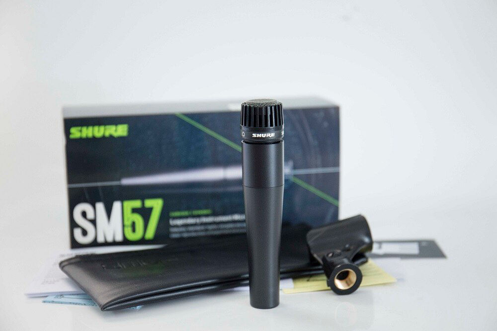 Studio mic. Shure sm57 Dynamic Instrument Microphone (гарантия 3 г.)