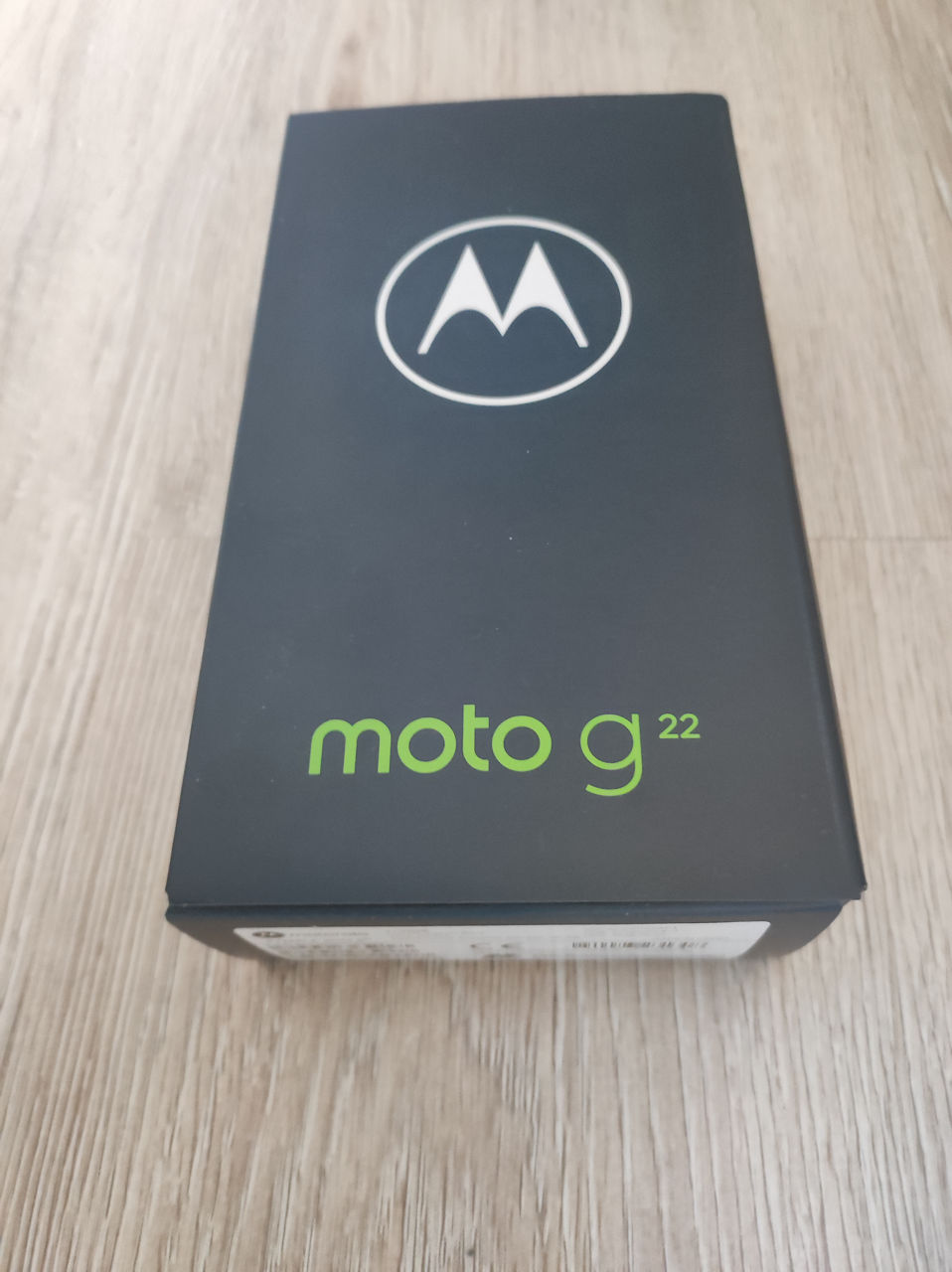 Новый Motorola g22 black 128 gb