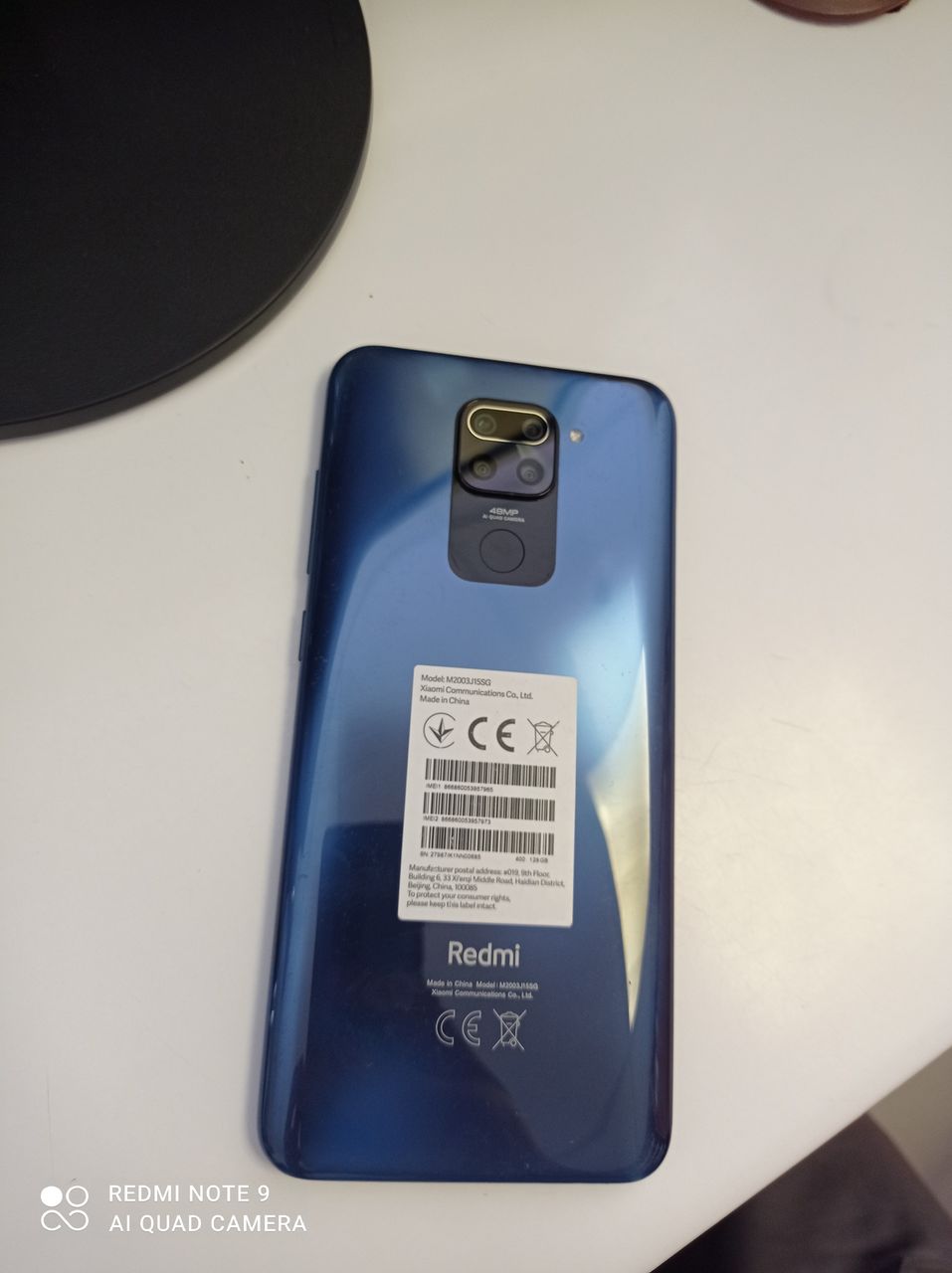 Xiaomi redmi note 9 128gb