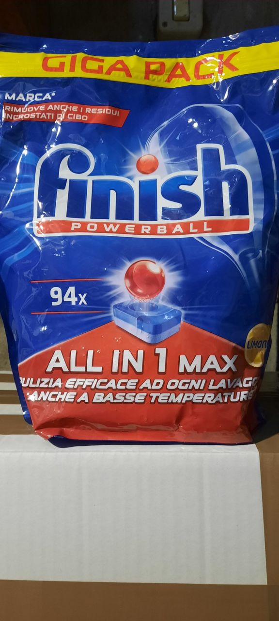 Капсулы для посудомойки Finish