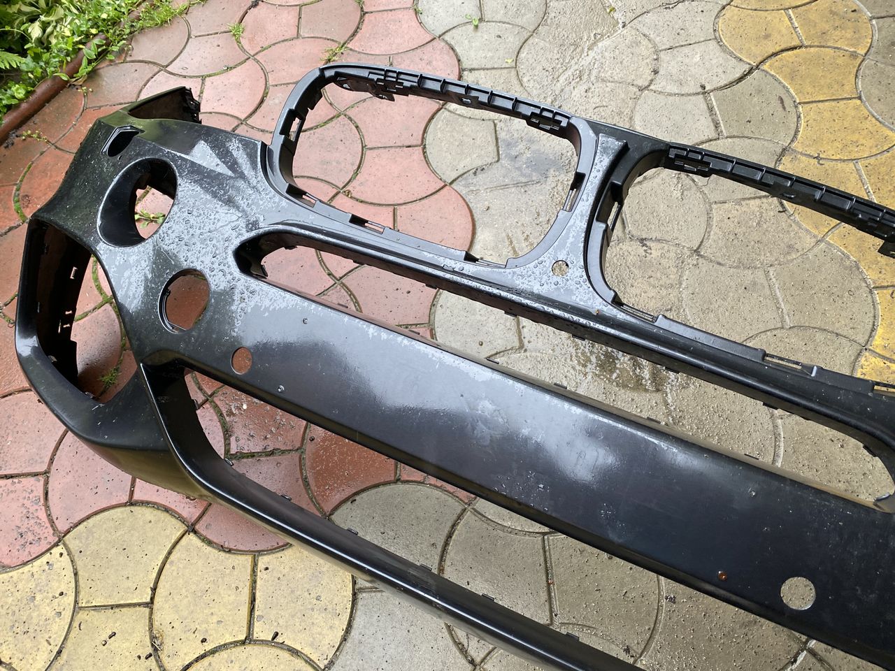 BMW f15 f16 x5 x6 бампер м пакет радиатор крепления