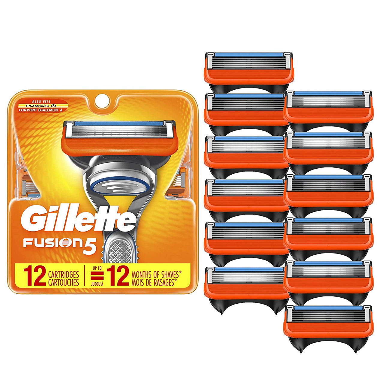 Gillette Casete / Кассеты Skinguard Sensitive / Fusion5 Power