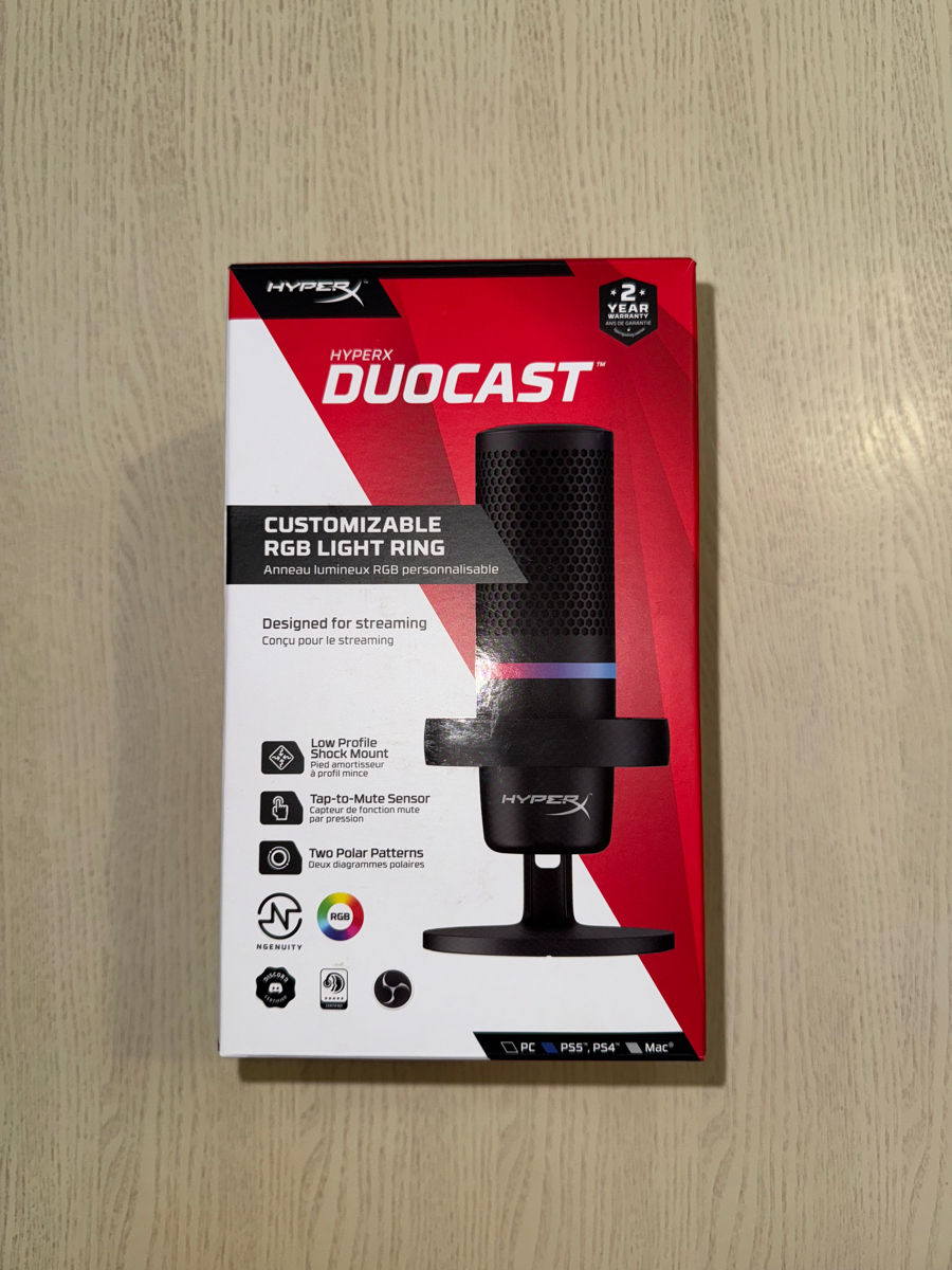 Vand HyperX DuoCast, pret discutabil