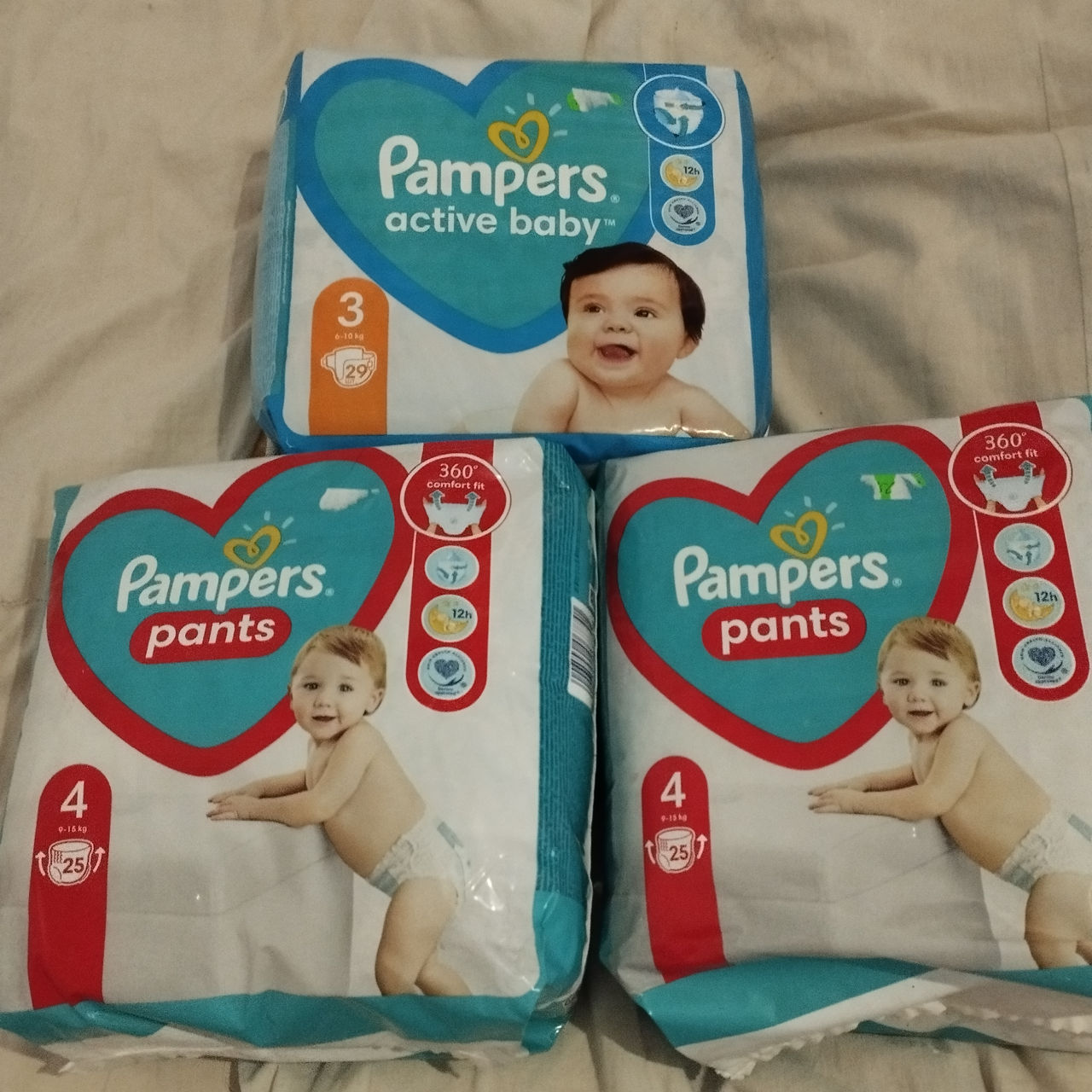 Продам памперсы размер 3 и 4