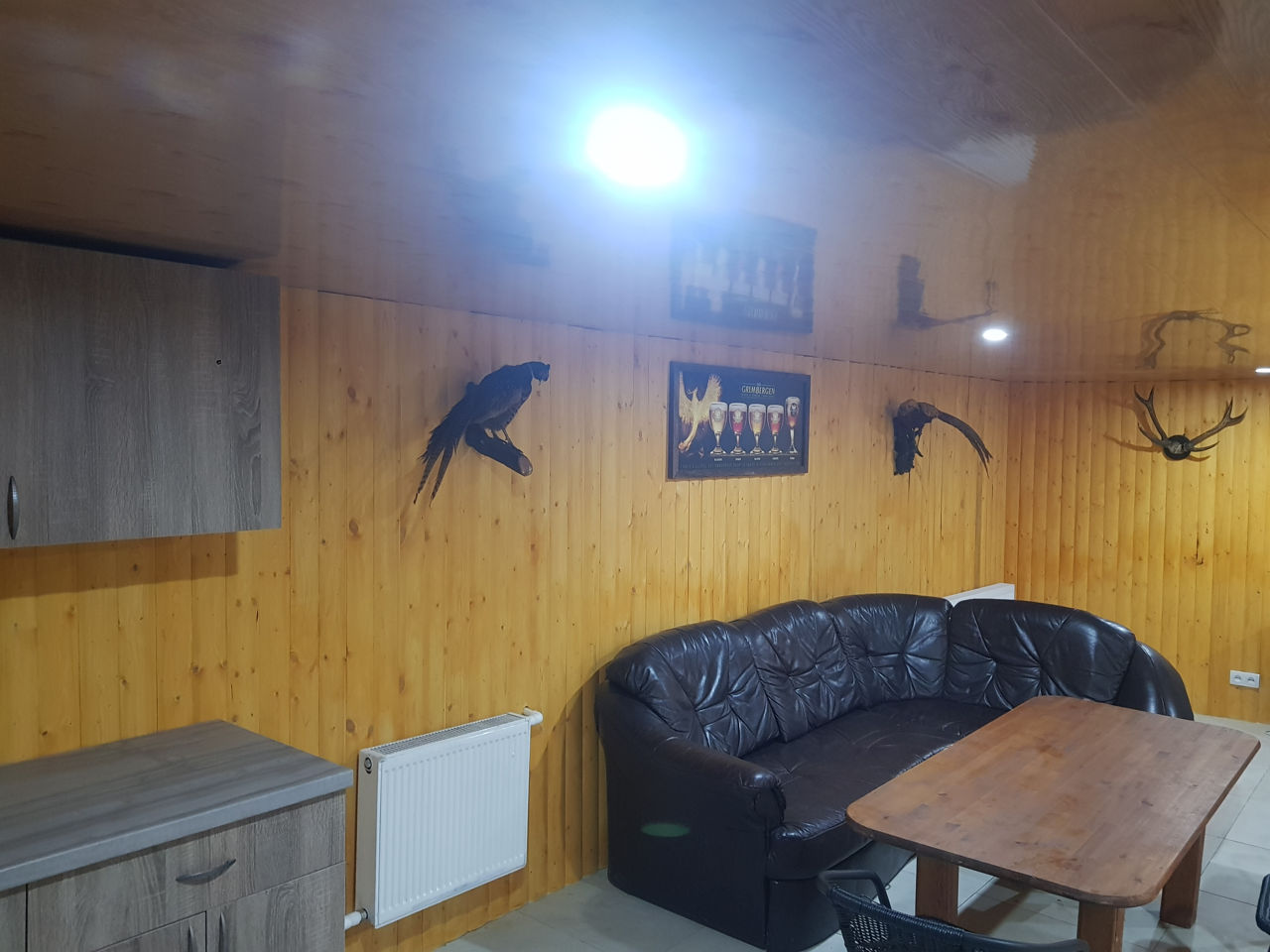 Sauna pe lemne cu ceaun carpatic