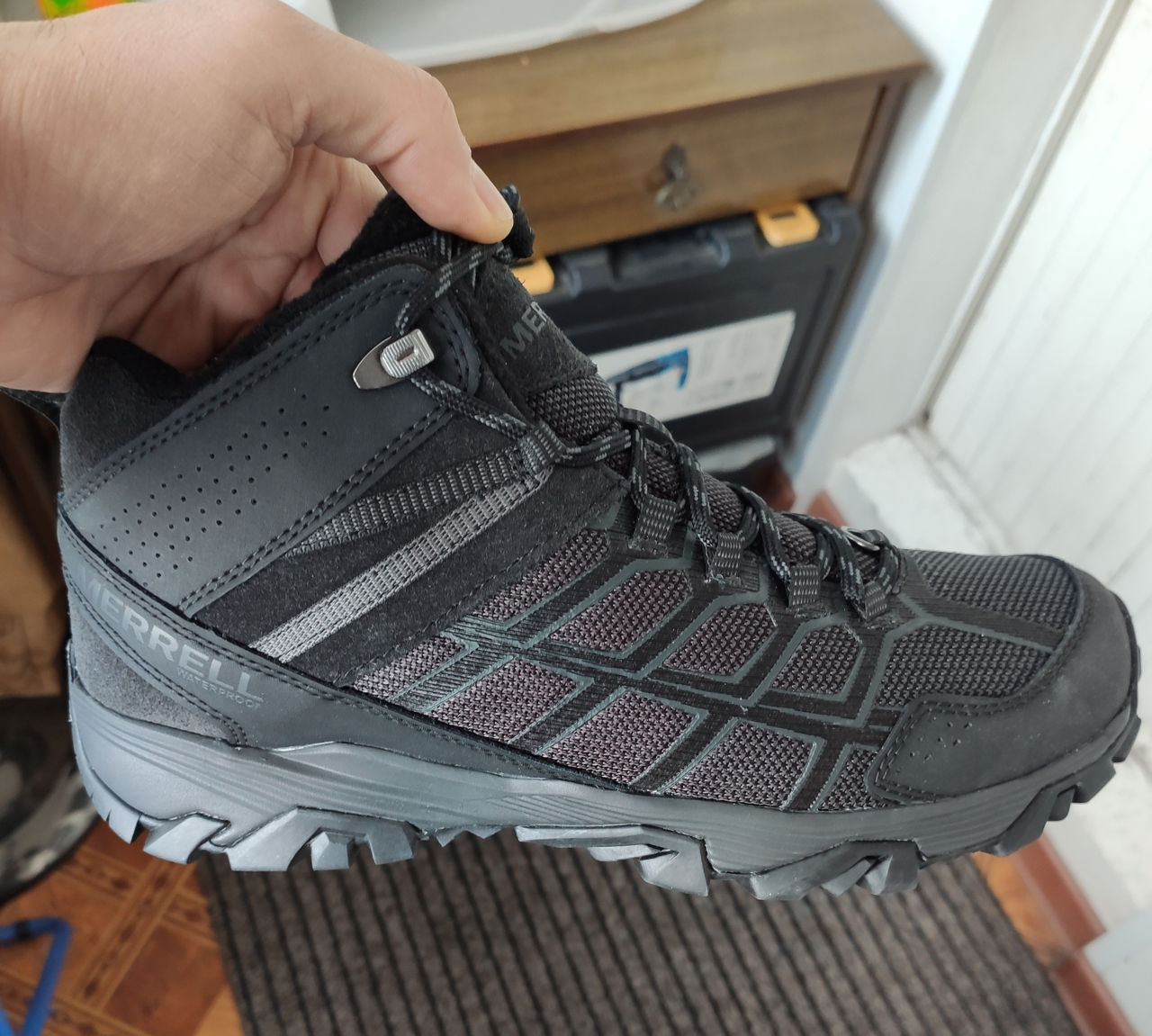 Ботинки Зимние Waterproof Merrell Moab FST 3 Thermo mid WP