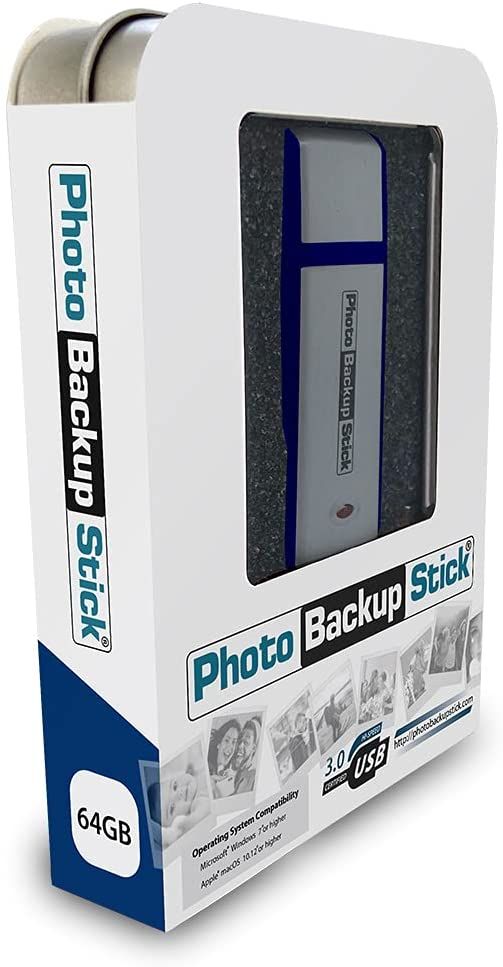 Photo Backup Stick for Computers - Picture and Video Back Up USB 3.0 ...