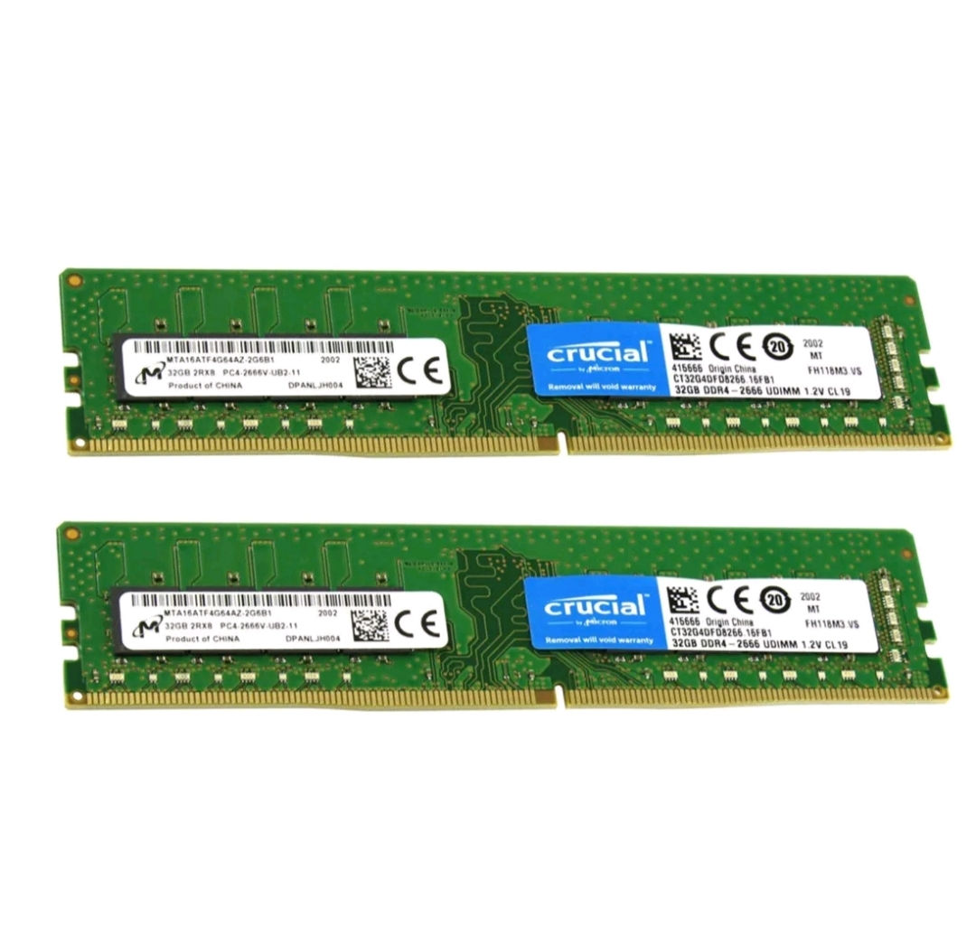 Crucial 128 DDR4 2666Mhz