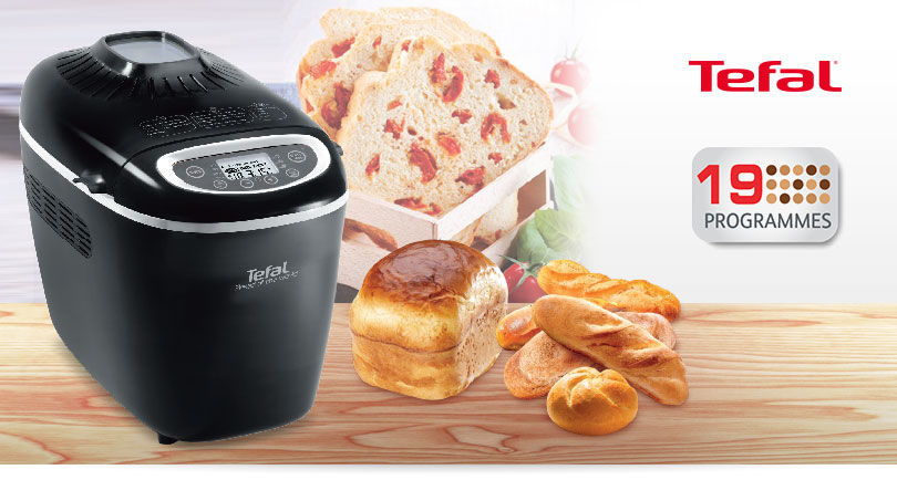 Masina de copt paine tefal bread of the world pf6118, 1.5kg, 19 ...