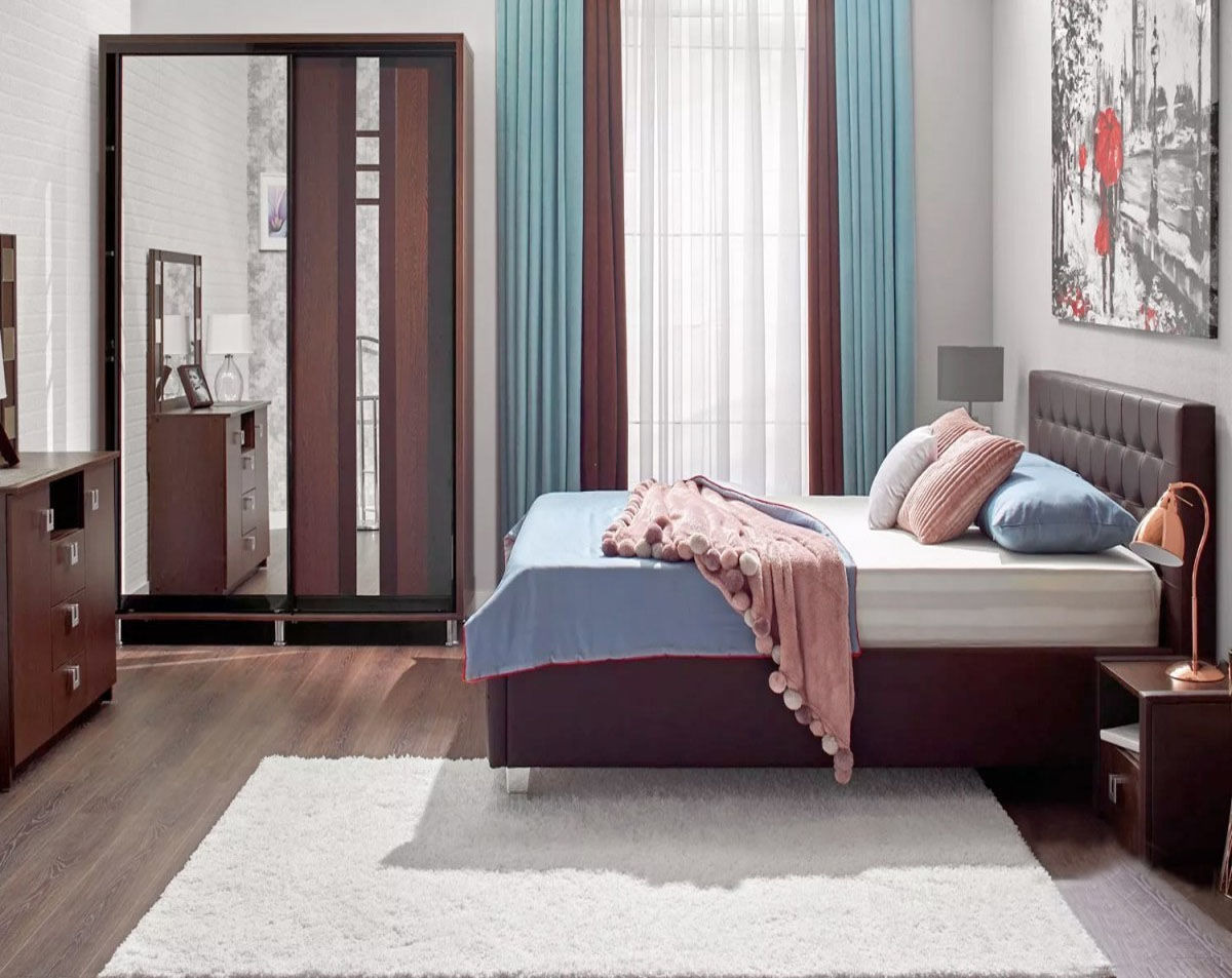 Dormitor Ambianta RIO (Wenge), calitatea garantată