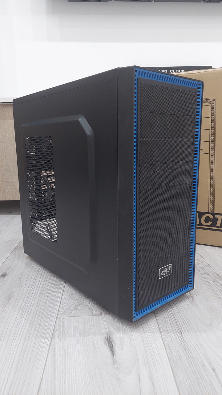 Carcasă PC/NAS DeepCool Tesseract + 4 ventilatoare și filtru anti-praf ...