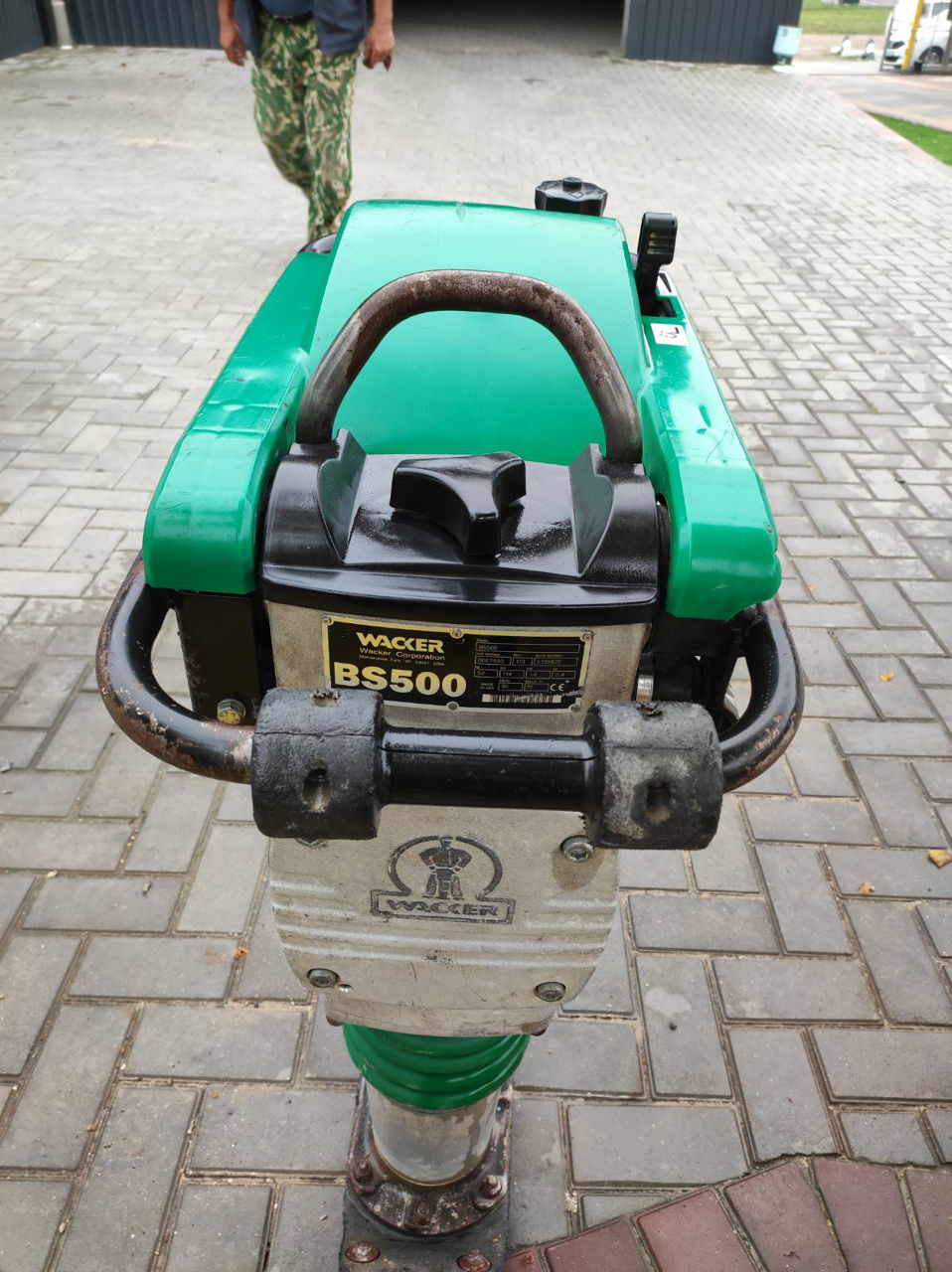 Wacker BS 500 Трамбовка