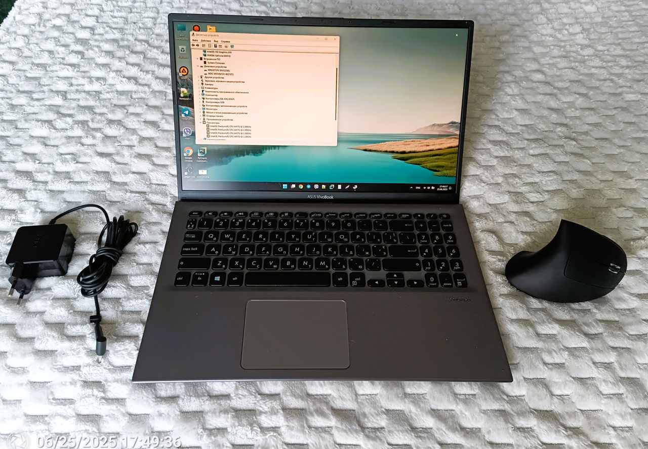 Laptop Ultra-subțire Asus X512ub Sonicmaster, Grafit - În Stare Excelentă!
