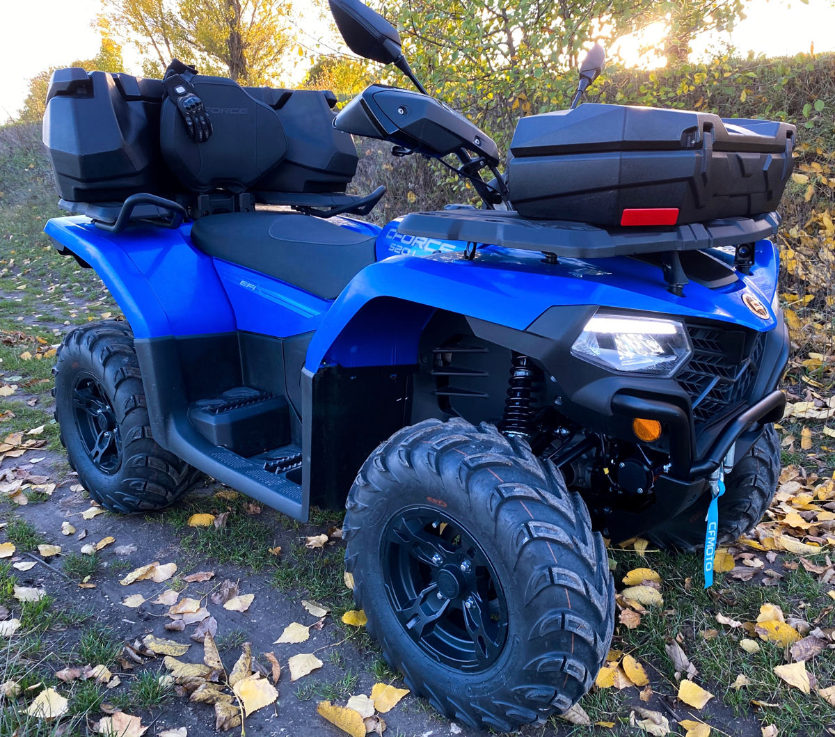 CFMOTO 520L 4x4 2024 г. с пробегом 1200 км, 5300