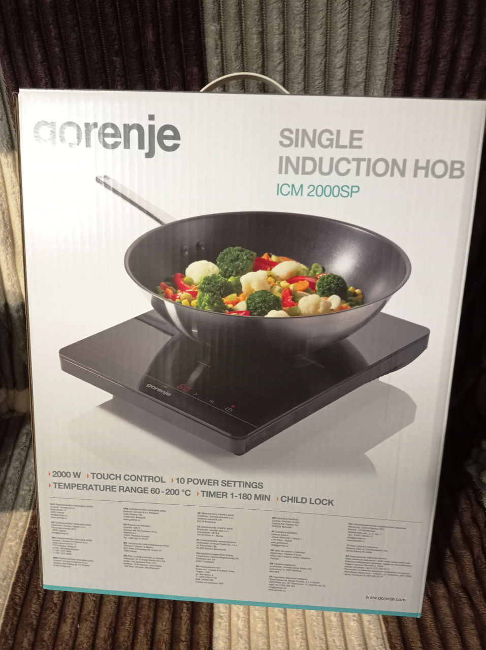 индукционная настольная Gorenje