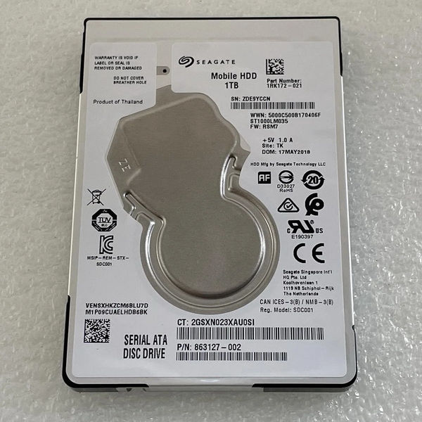 2.5” HDD 1.0TB - 500 lei - Nou! Новый!